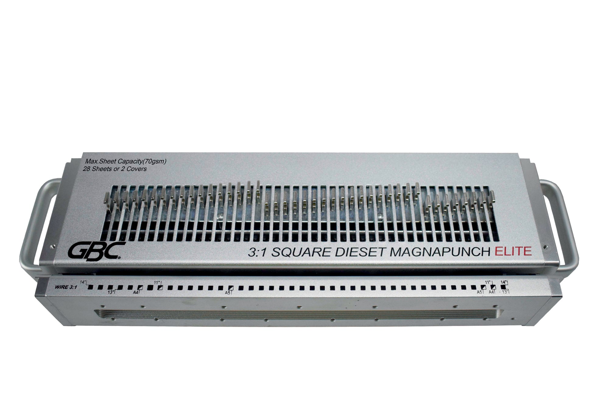 4410048 GBC MagnaPunch Elite 3:1 Format Square Hole Wire Binding Die