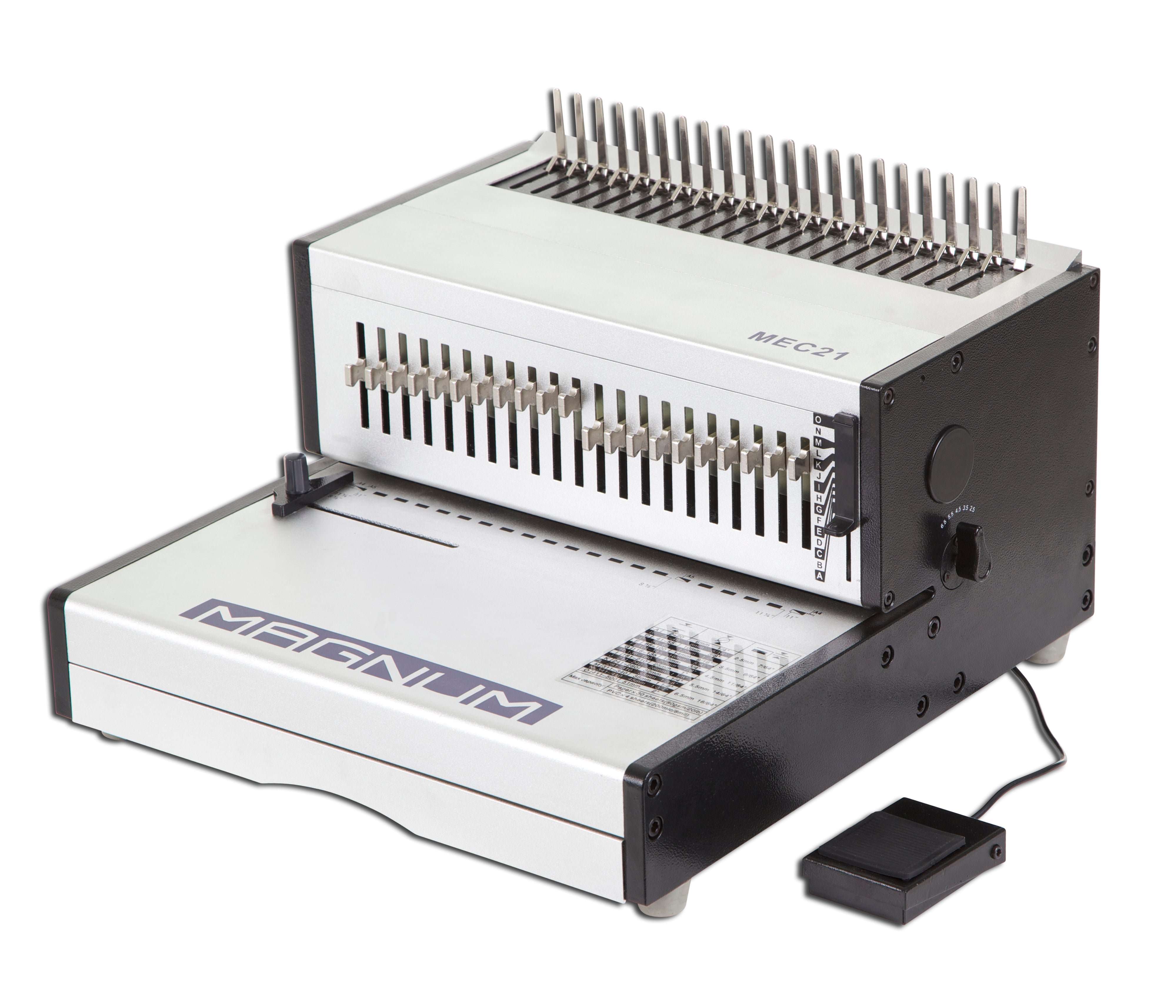Magnum MEC21 Electric Comb Binding Machine | The Binding Warehouse