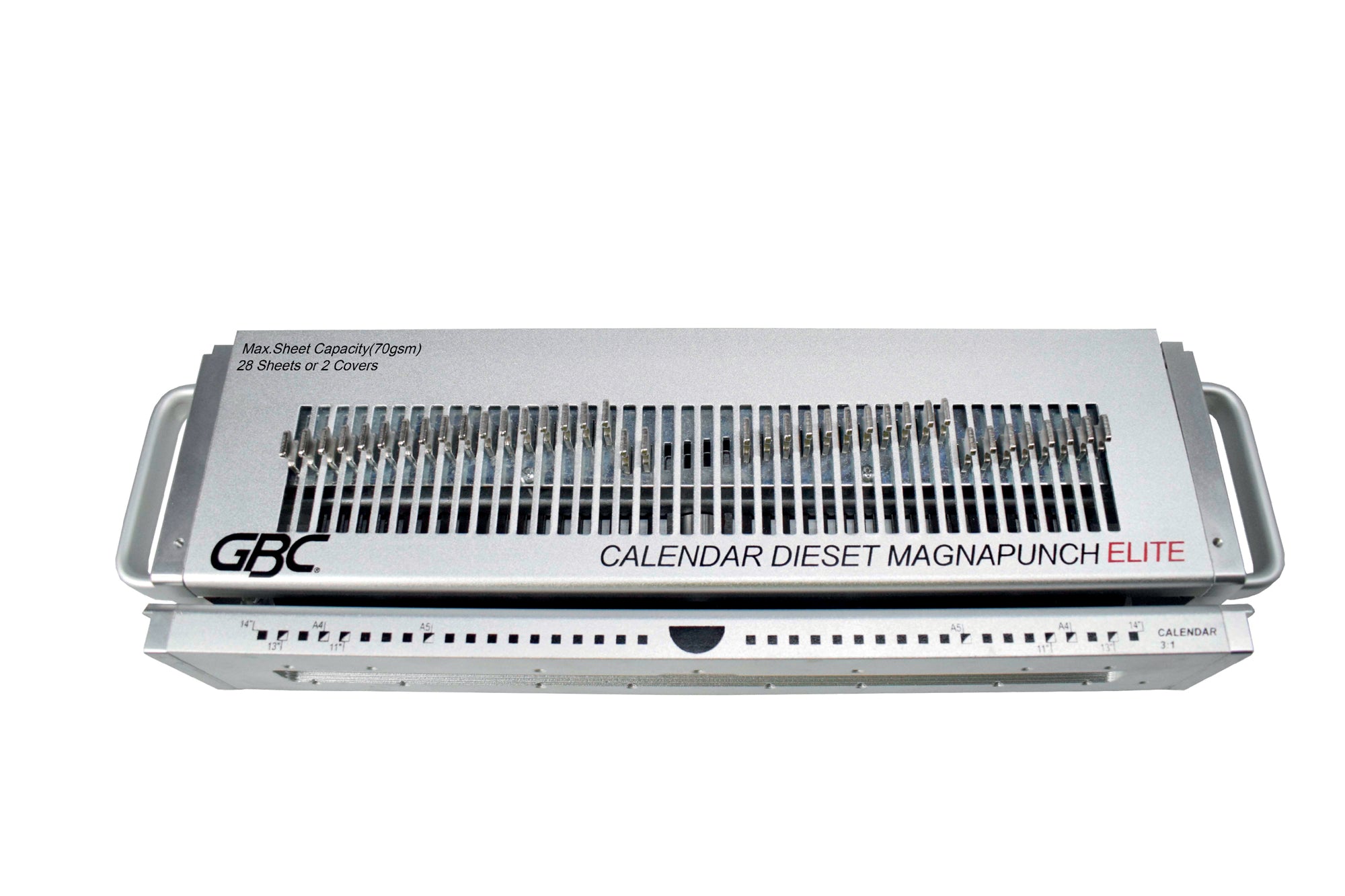 4410053 GBC MagnaPunch Elite 3:1 Wire Binding Die - Calendar/Thumb Cut