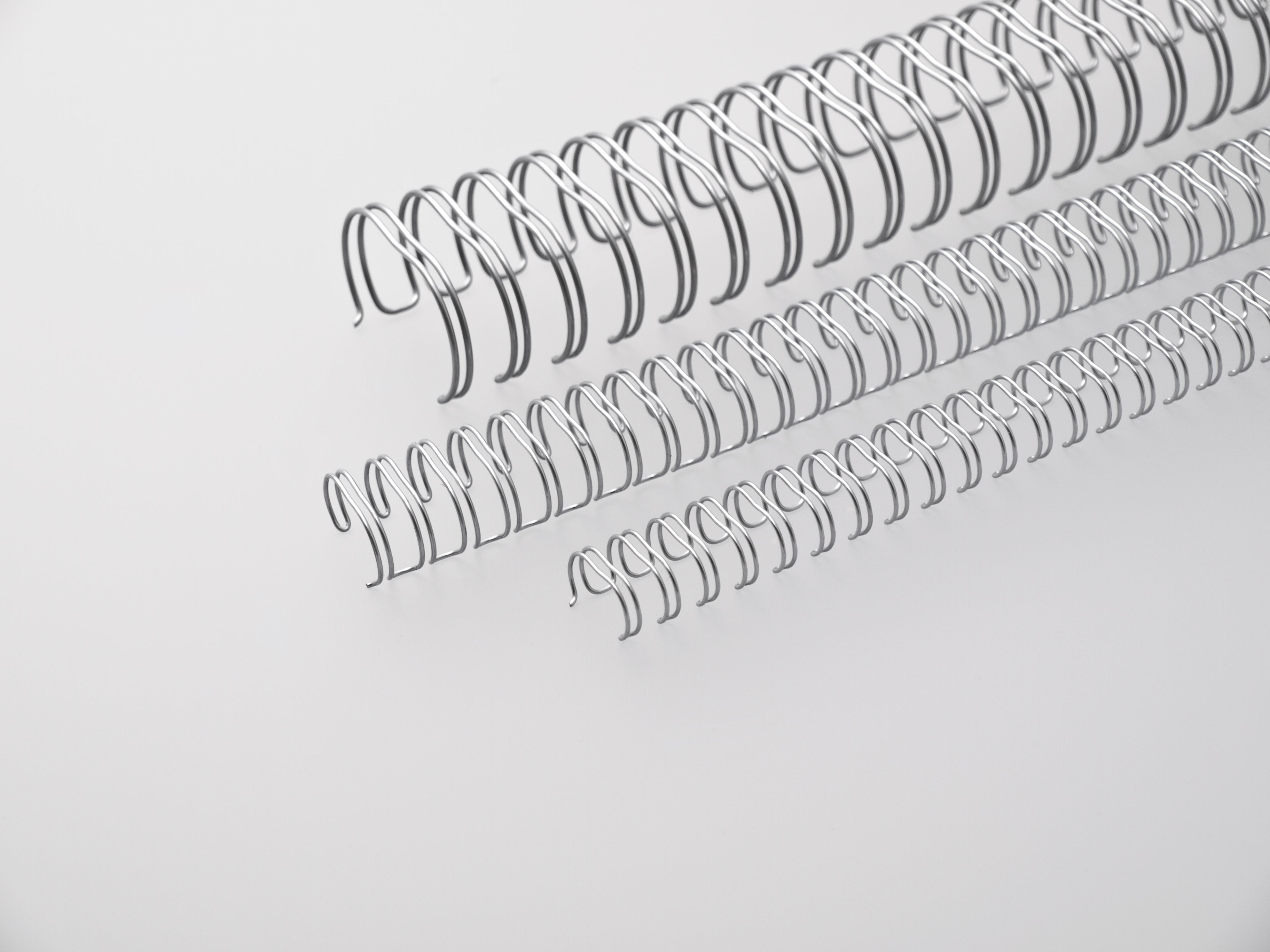 9.5mm 75 Sheet A4 3:1, 34 Loop Binding Wires - All Colours, Pack 100